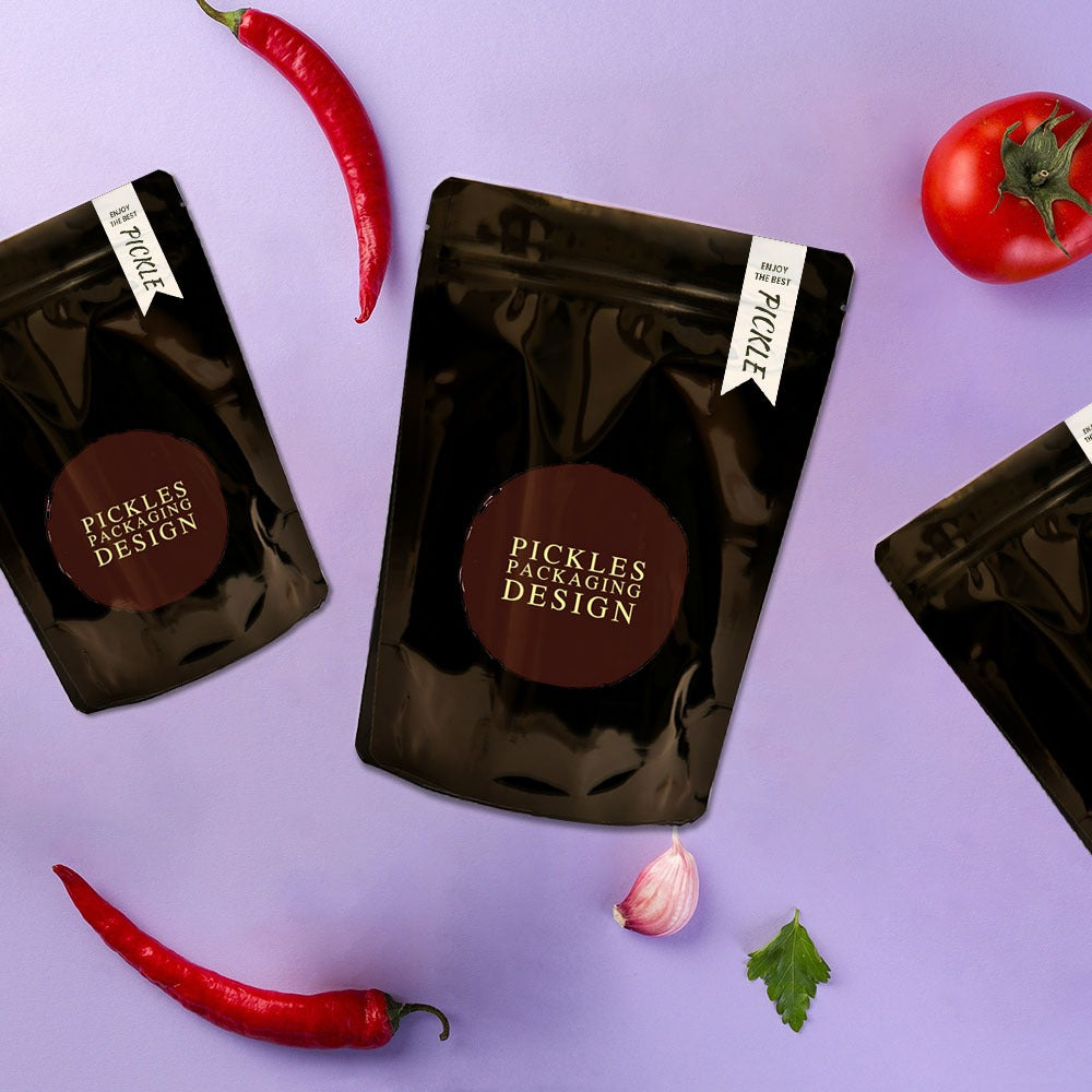 Buy Online Pickle Packing Standup Pouches with Zipper – Sprinlock