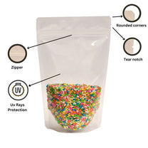 Buy Clear/Transparent Stand-Up Pouches–Plastic Ziplock Pouch – Sprinlock