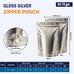 Matte Silver Stand-Up Pouches – Zip Lock Covers – Sprinlock